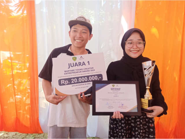 Wanita Muda dari Desa Terpencil Raih Juara Satu Pengusaha Creative ...